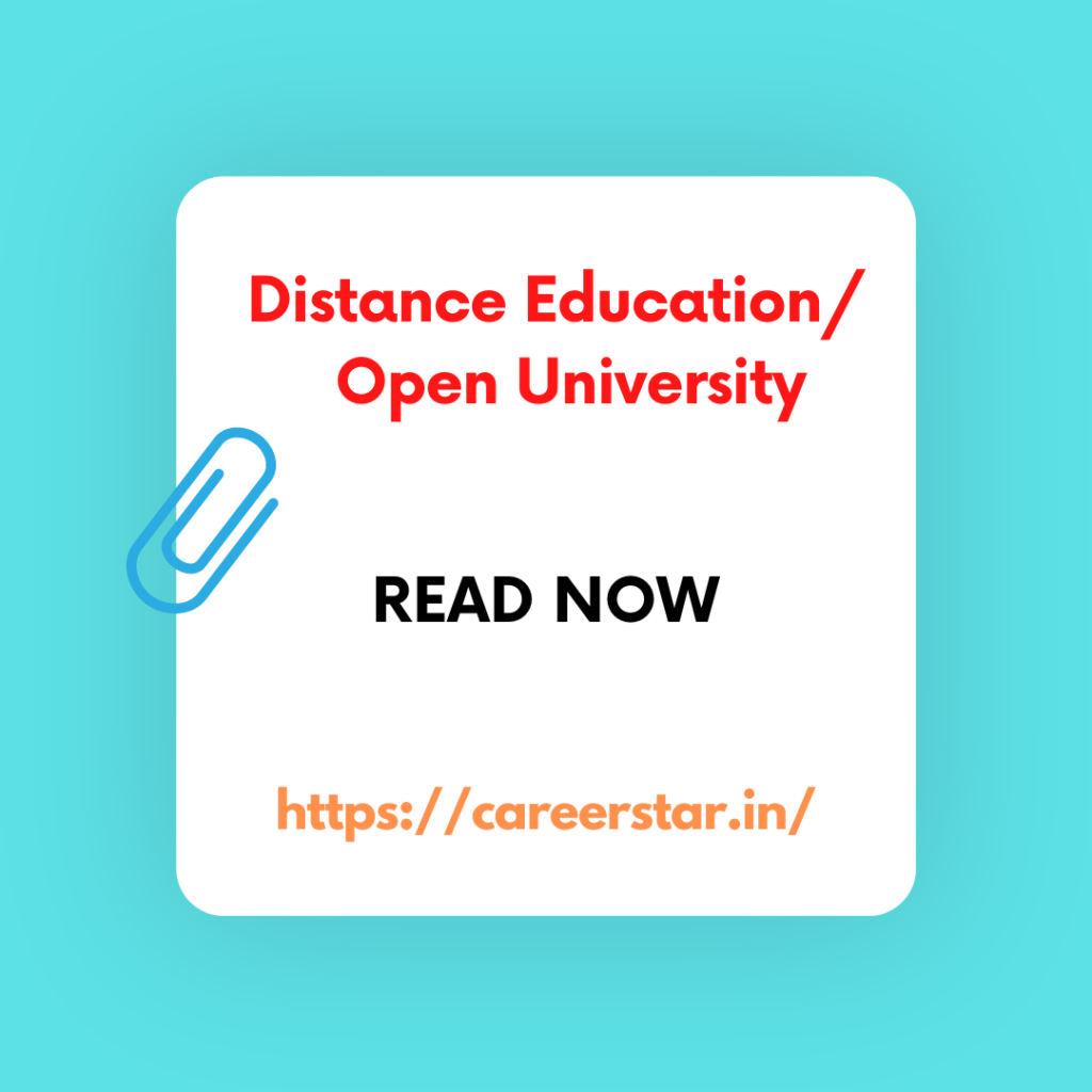 Guru Jambheshwar University Distance Education Courses: Complete information on admission ...