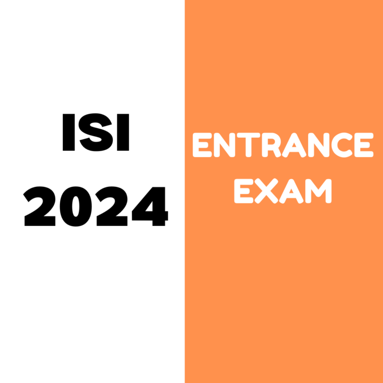 ISI 2023 Entrance Exam: Complete information on Application Form, Exam ...