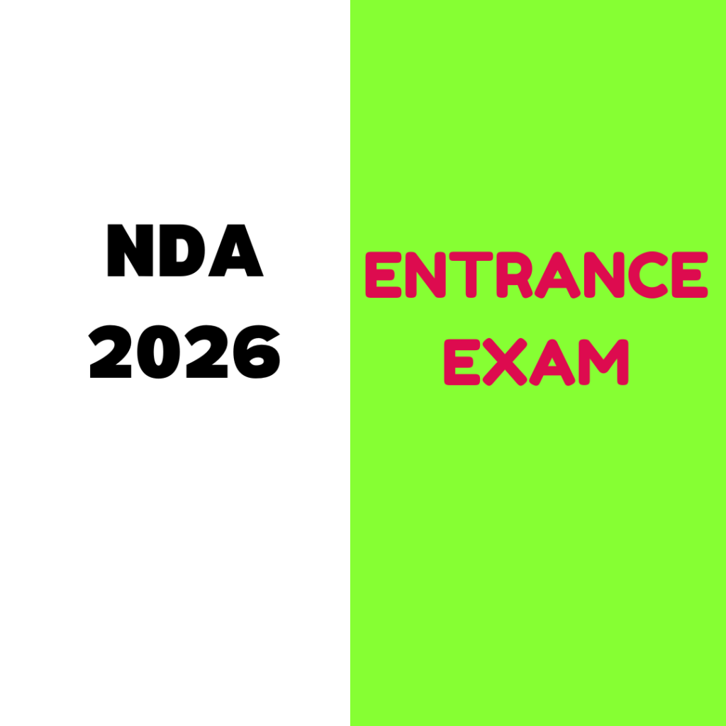 NDA 2027 Entrance Exam: Complete information Form Filling, Eligibility ...