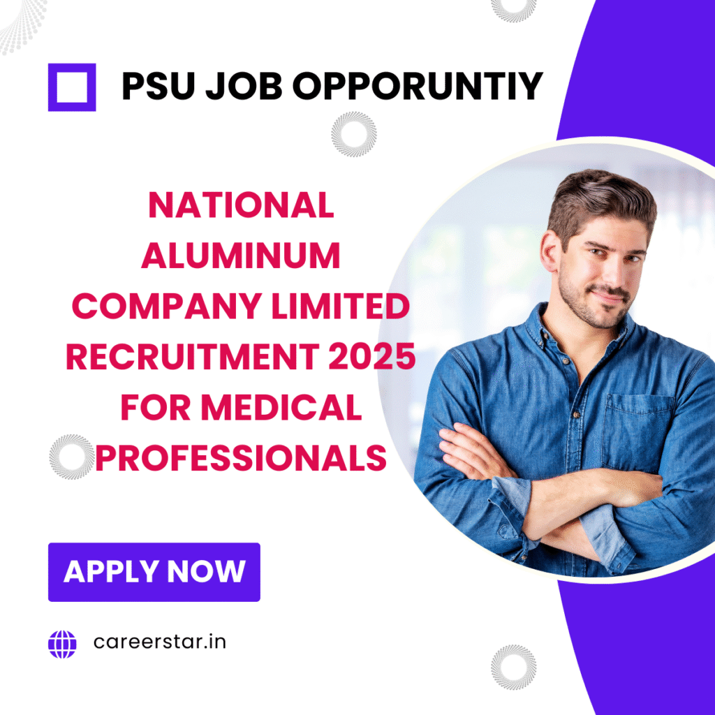 National Aluminum Company Limited Recruitment 2026 of Engineers through ...