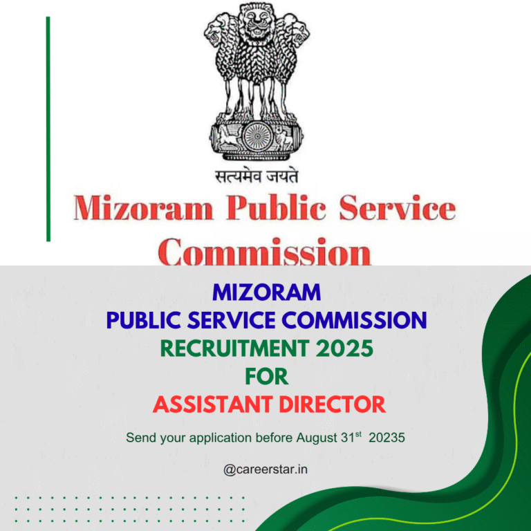 Union Public Service Commission Recruitment 2025 for Assistant Director ...
